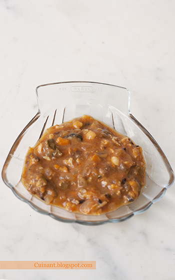 Cuinant: Conchas rellenas de Clòtxines -Mejillones-