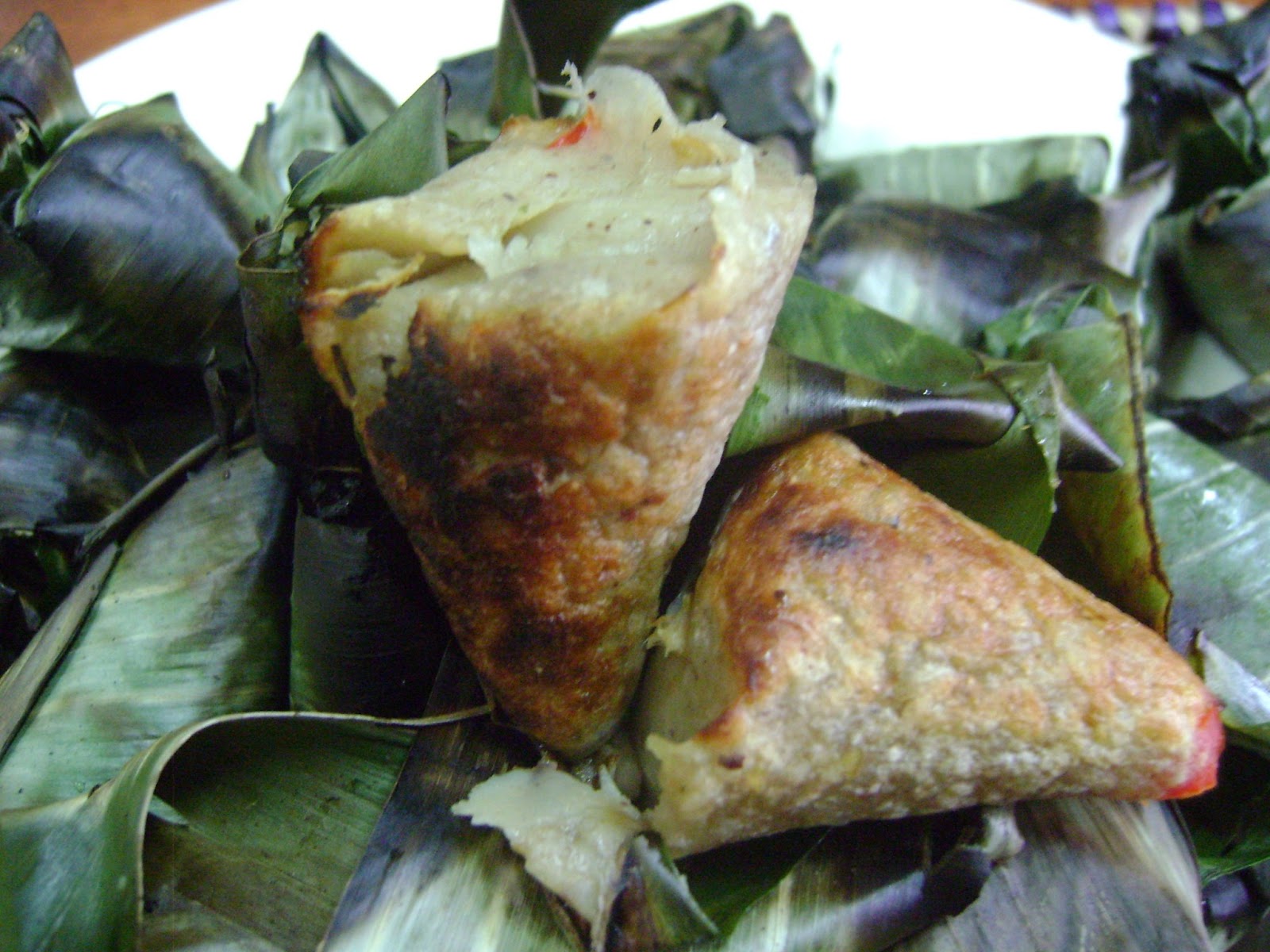 My Observations: Tea Time in Kuala Terengganu - Satar & Otak-otak