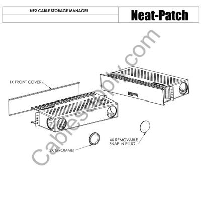 CableSupply.com Products: Neat-Patch Cable Management Kit NP2K648