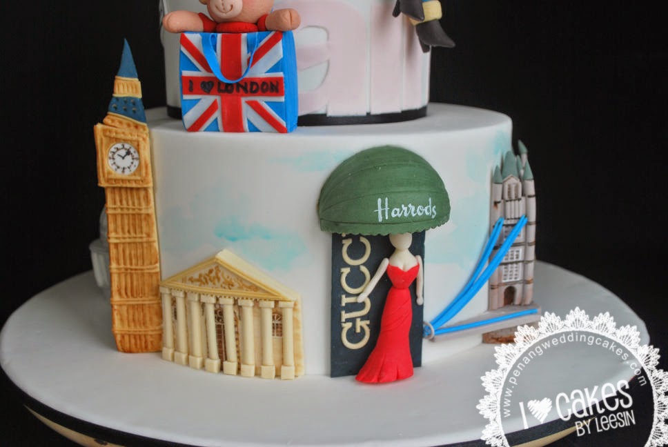 Penang Wedding Cakes by Leesin: London Cakes