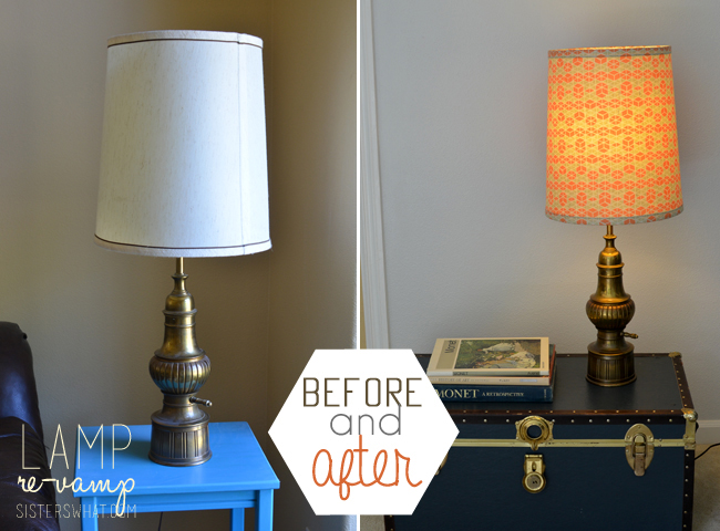 Lamp Revamp Tutorial - Sisters, What!