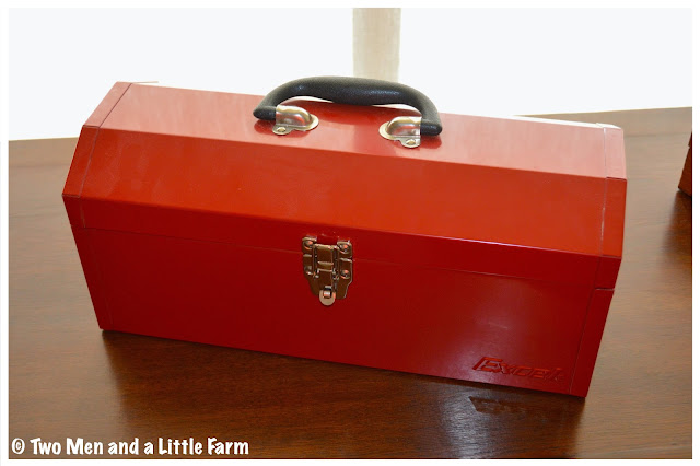 Two Men and a Little Farm: RED METAL FIRST AID KIT DIY
