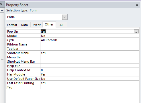 How to design visually appealing forms in Microsoft Access