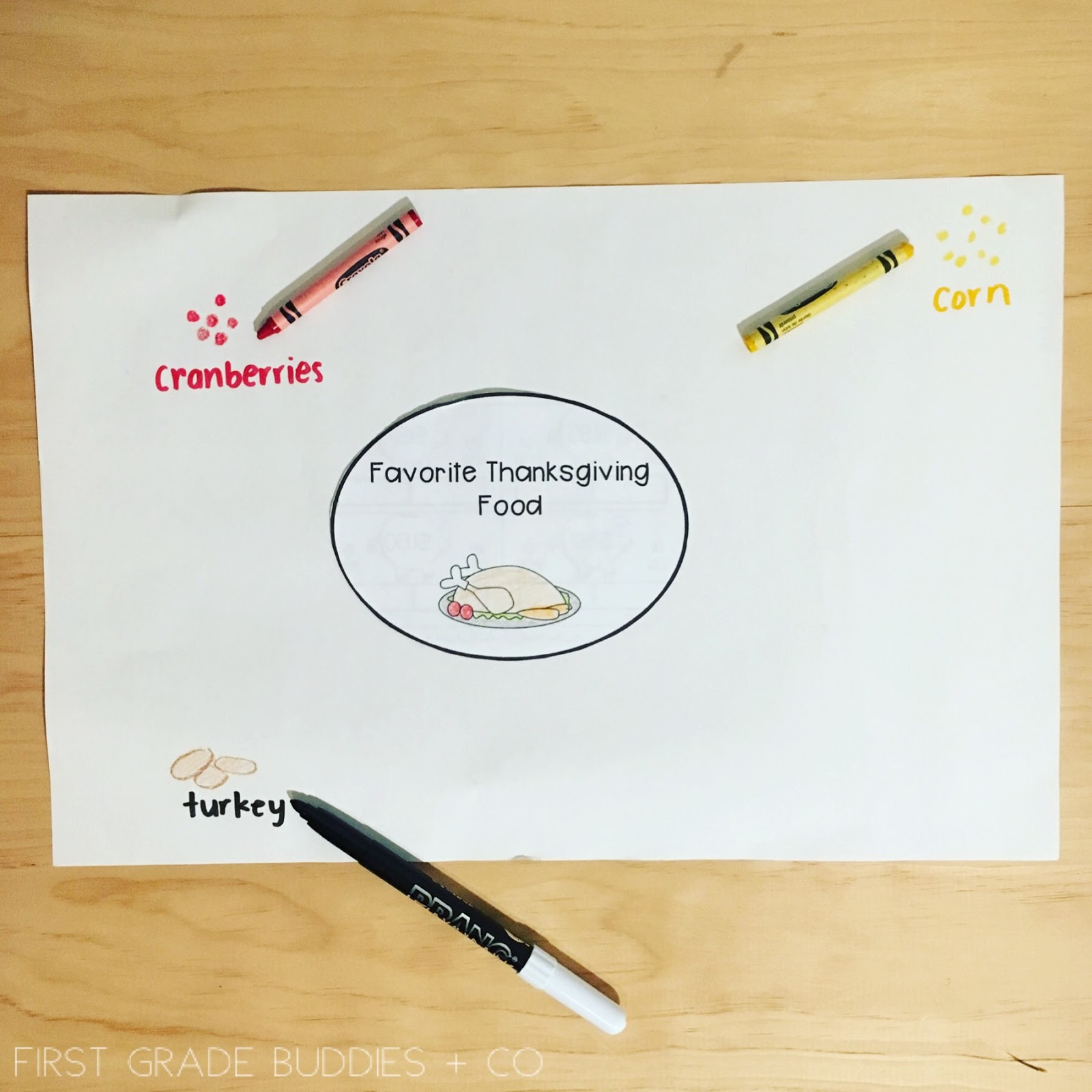 November Notes: Ideas and FREE Resources | First Grade Buddies