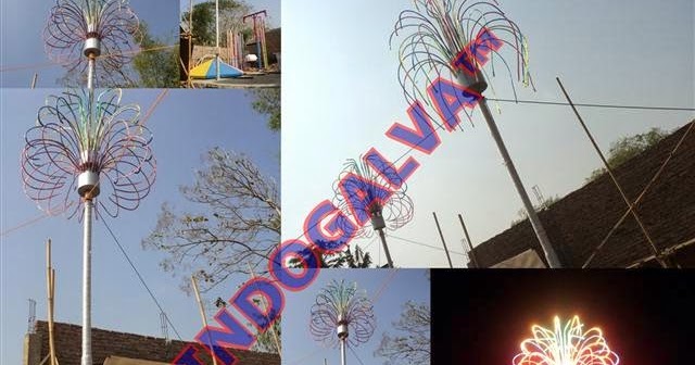 Lampu Hias Jalan: Lampu Hias Kembang Api/Fireworks