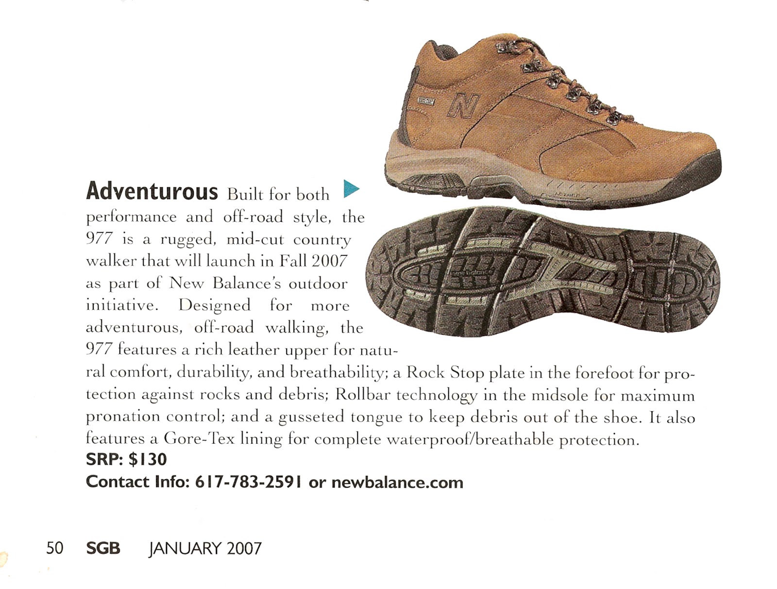 Tom DiSilvio's Design Portfolio: New Balance 978 Gore-tex Country ...