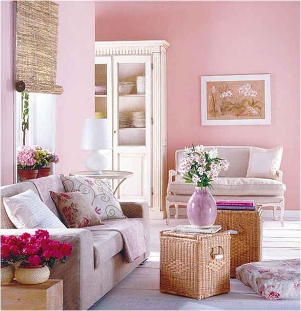 Romantic Style Living Room Design Ideas ~ Room Design Ideas