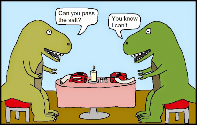 The Adventures of a Whiskeypalian: Thirteen T-Rex Jokes