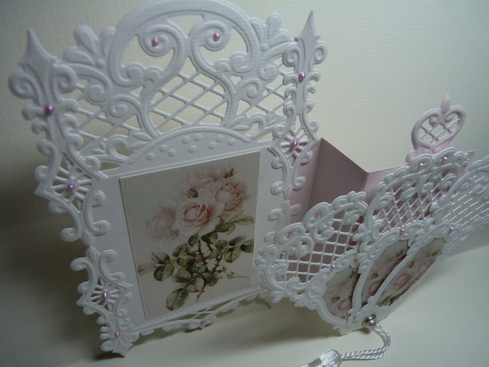 Anja Design: Roze rozen...