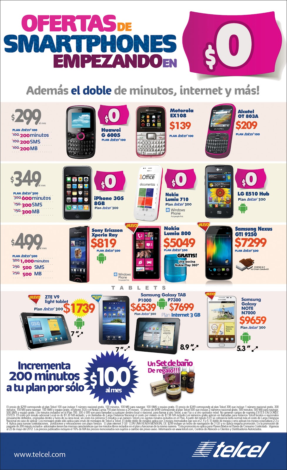 Global Publicidad: Conoce las mejores ofertas en los planes Telcel