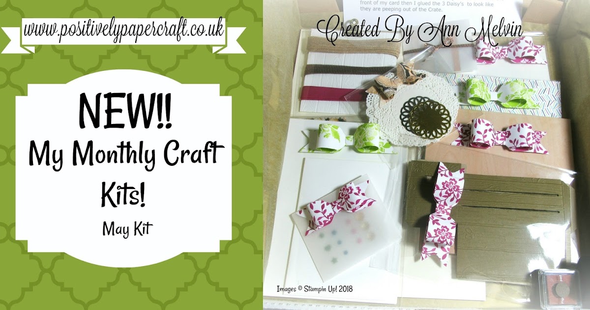 Positively papercraft: **NEW** My New Monthly Craft Kits!