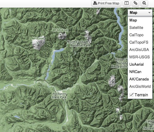 Free the Hills: Map Layers available on Hillmap.com