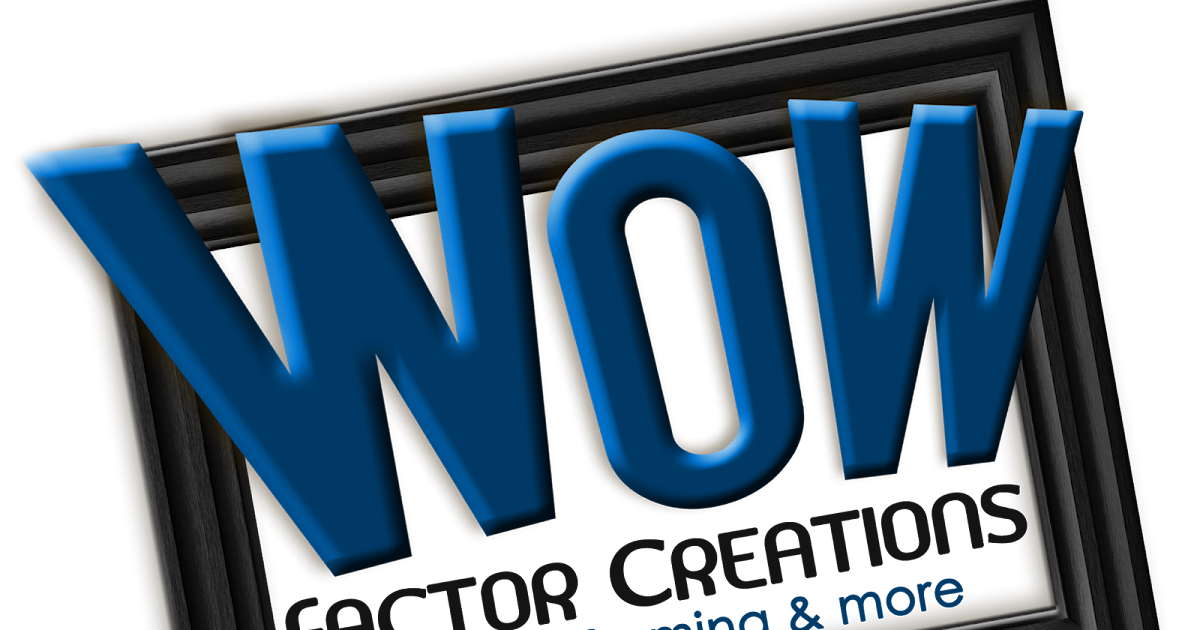 WOW Factor Creations | logo designs | Designs By Kassie