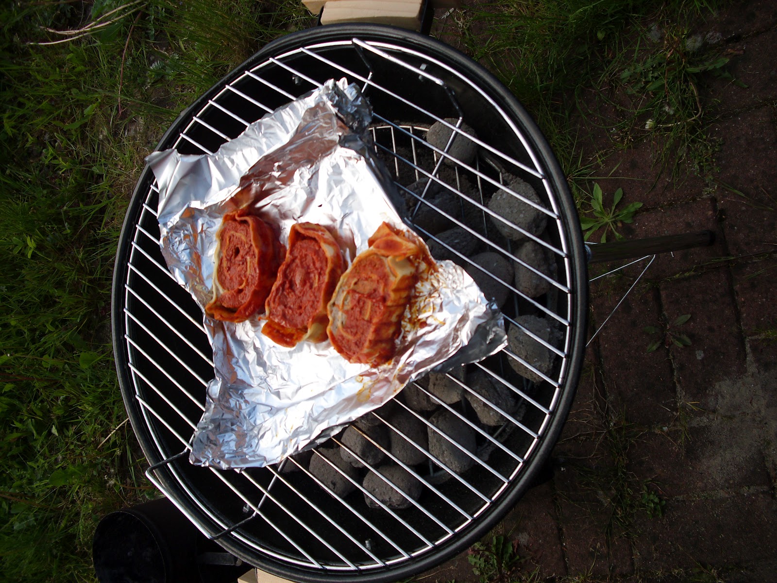 TaschenTigerin: Grillen mit Produkttest "Bürger Grillers - Maultaschen ...