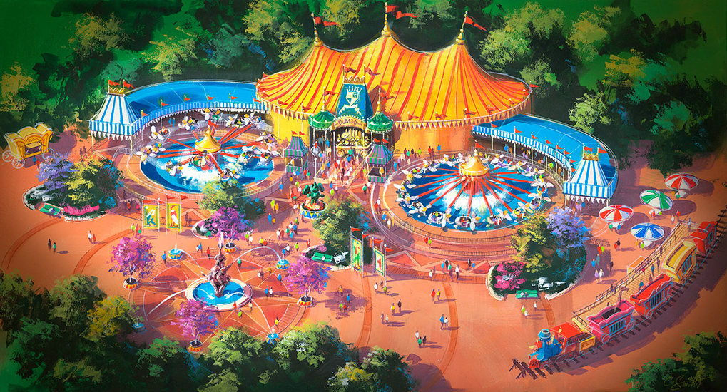 NewsPlusNotes: Aerial Views of Fantasyland Progress