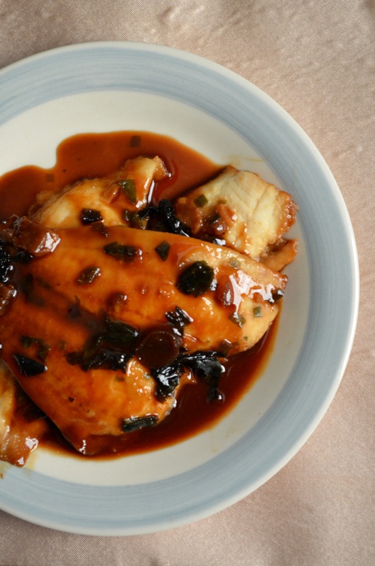 For the Love of Dessert: Five Minute Miso Crusted Fish