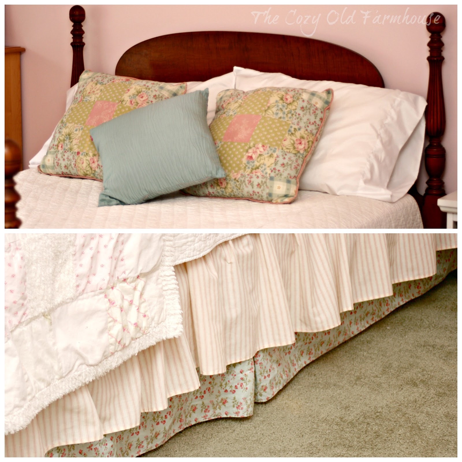 The Cozy Old "Farmhouse": Orange Scuzzy Walls Become Boutique Chic