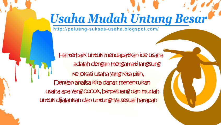 Contoh Ide Usaha Mudah dengan Untung Besar | Usaha Sukses Untung Besar