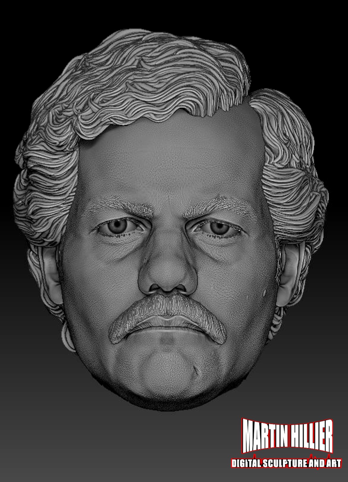 MARTIN HILLIER DIGITAL SCULPTURE AND ART - 1/6 SCALE ACTION FIGURE ...