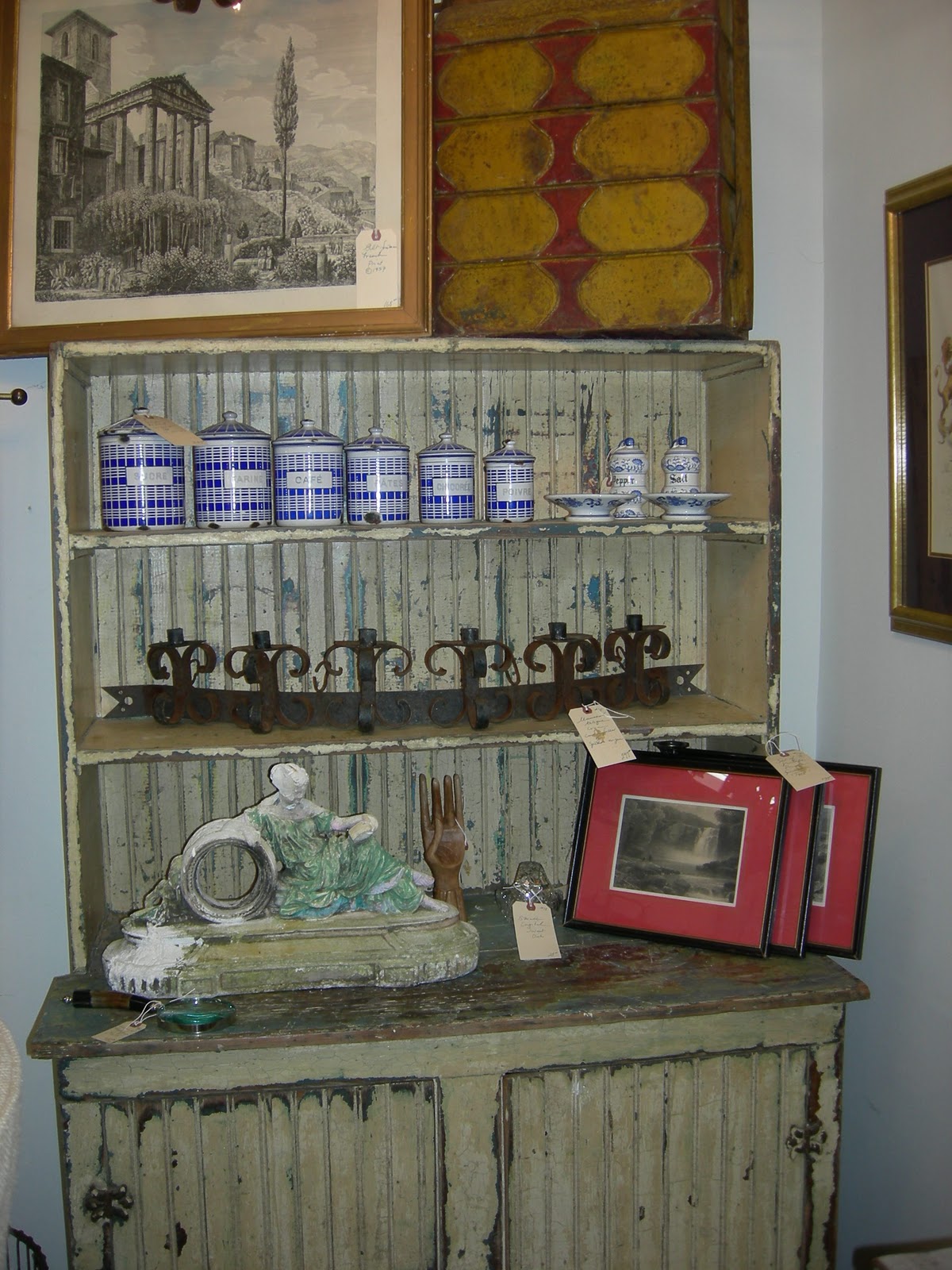 Chateau et Jardin: Karyn's BEAUTIFUL FRENCH Booth at The Agoura Antique ...