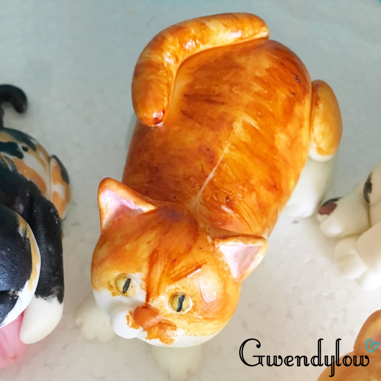 Gatitos de Fondant | Toppers Cake - Ñam, Ñam!!!