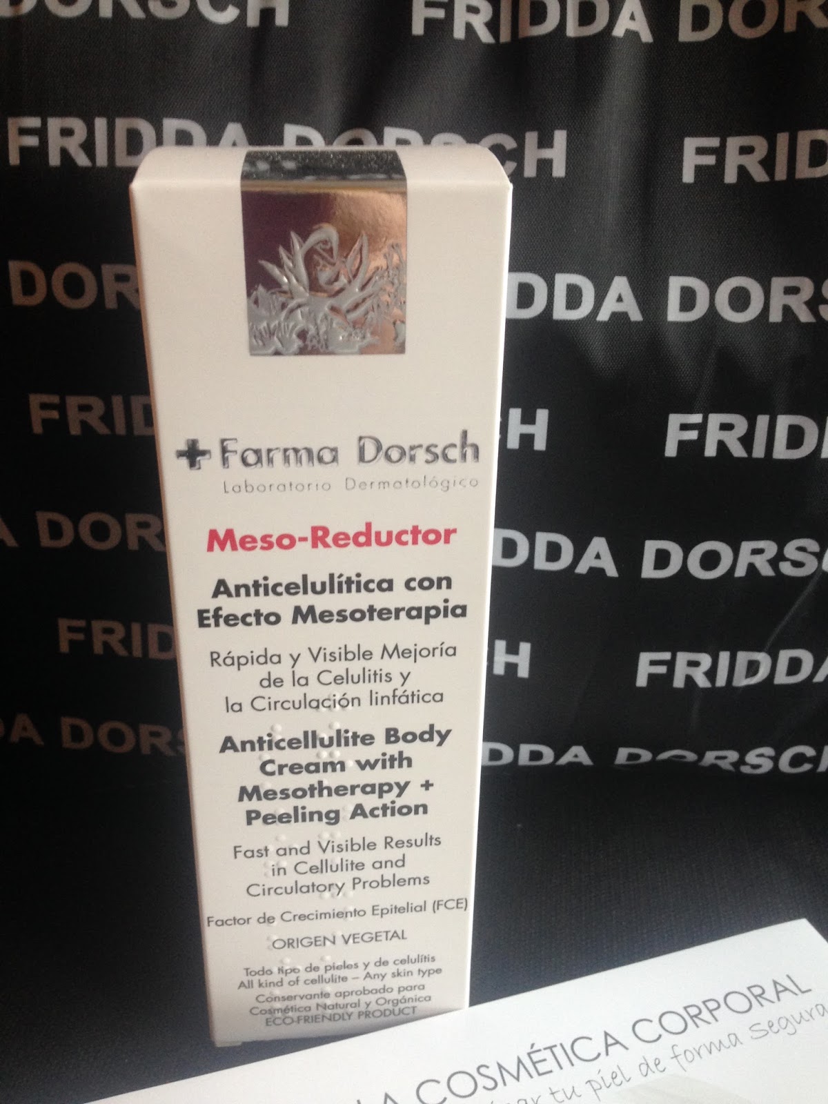 La solución más eficaz para la celulitis: Meso-Reductor de Fridda Dorsch