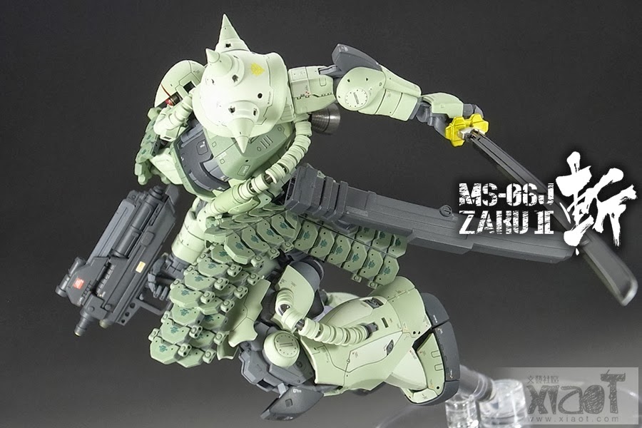 GUNDAM GUY: RG 1/144 MS-06J Zaku II - Customized Build