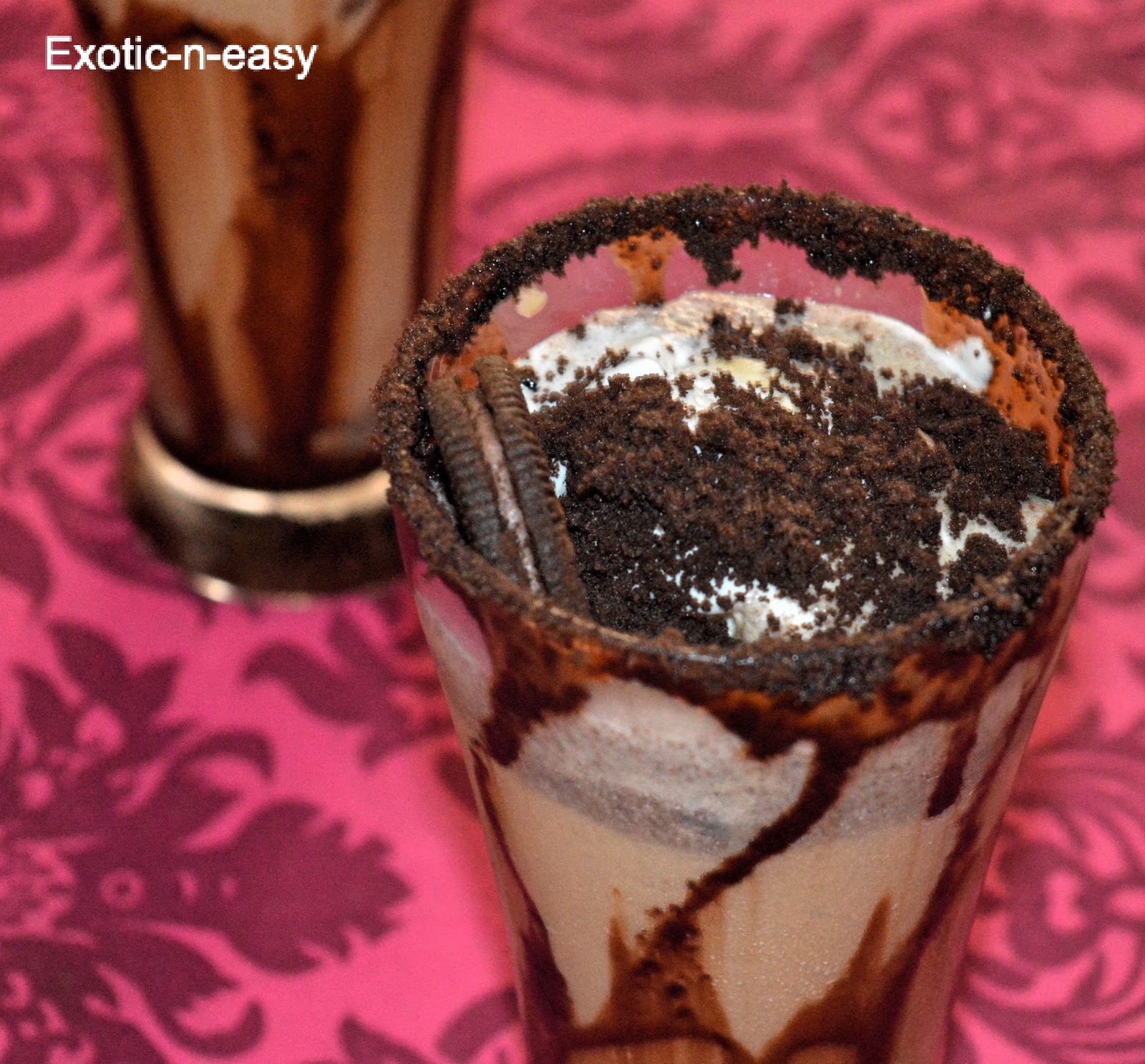 exotic-n-easy cooking: Oreo Coffee Milk Shake