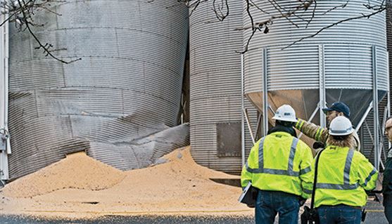 MEC&F Expert Engineers : Dust from facilities where grain is stored or ...