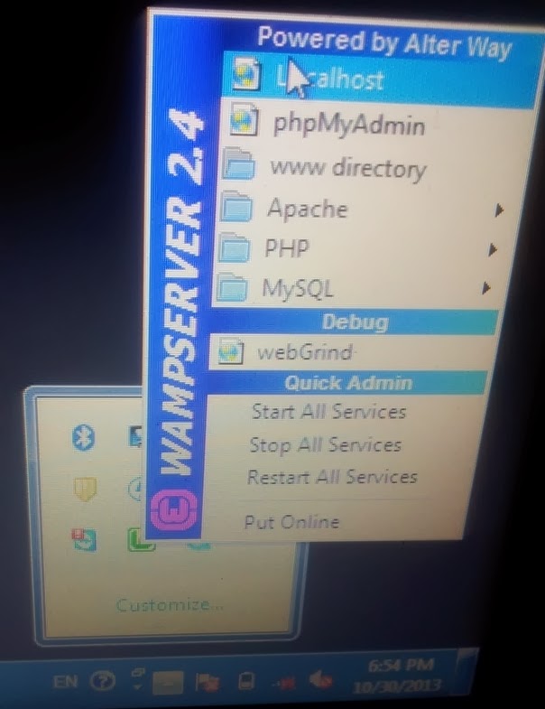 IGNOU: PHP : WAMP Server IGNOU: PHP : WAMP Server