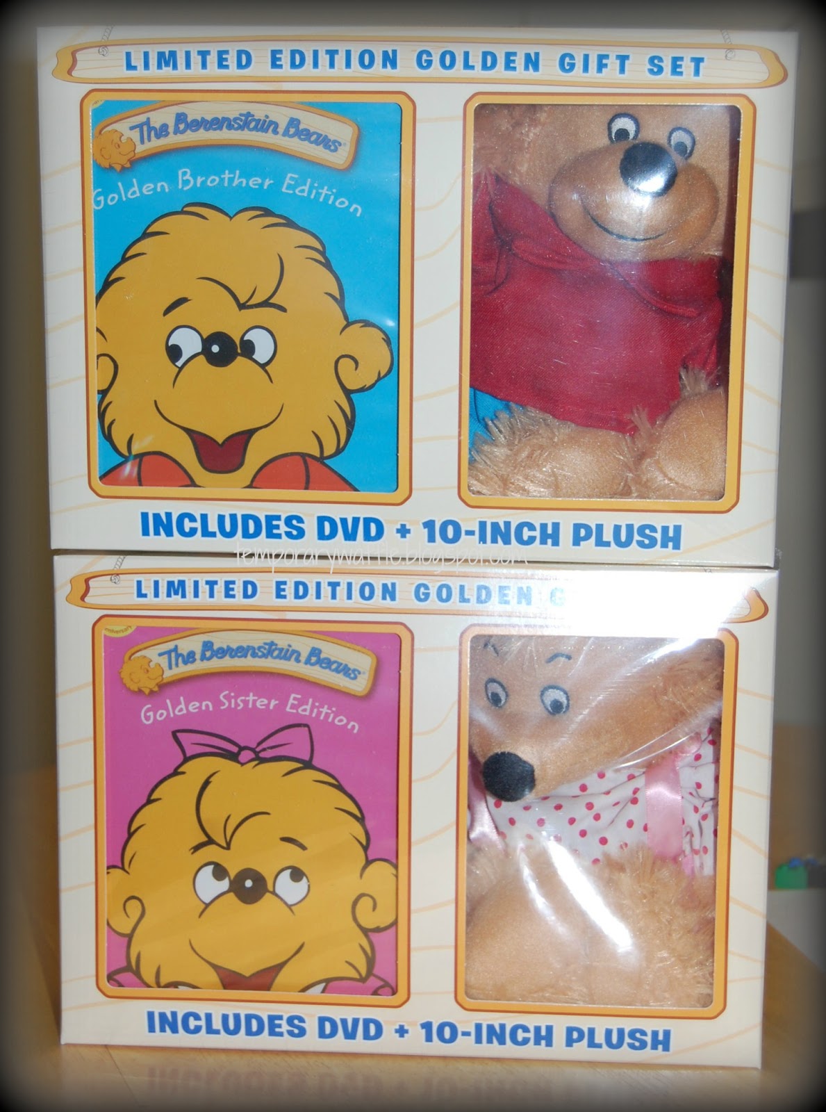 Temporary Waffle: Berenstain Bears DVD/Plush Doll Set Review