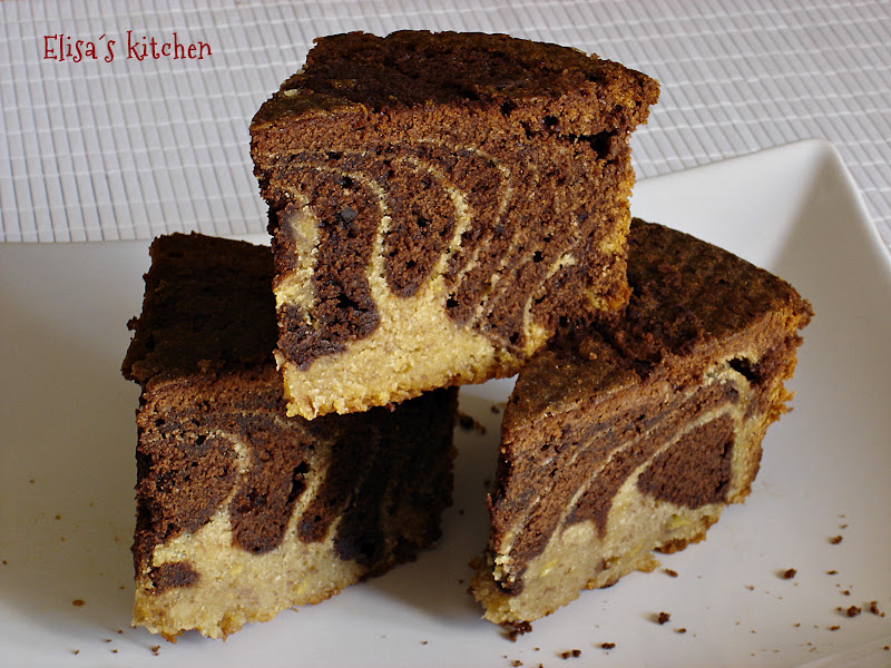 Elisa´s kitchen: Zebra cake