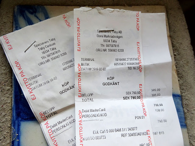 Konst eller konstigt: Det finns kvitton och så finns det ett kvitto ...