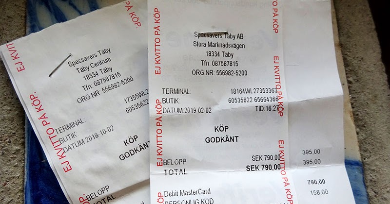 Konst eller konstigt: Det finns kvitton och så finns det ett kvitto ...