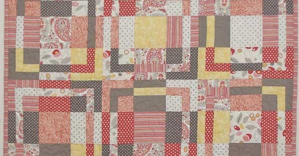 The Colorful Fabriholic: Framed Nine Patch Tutorial Part 1