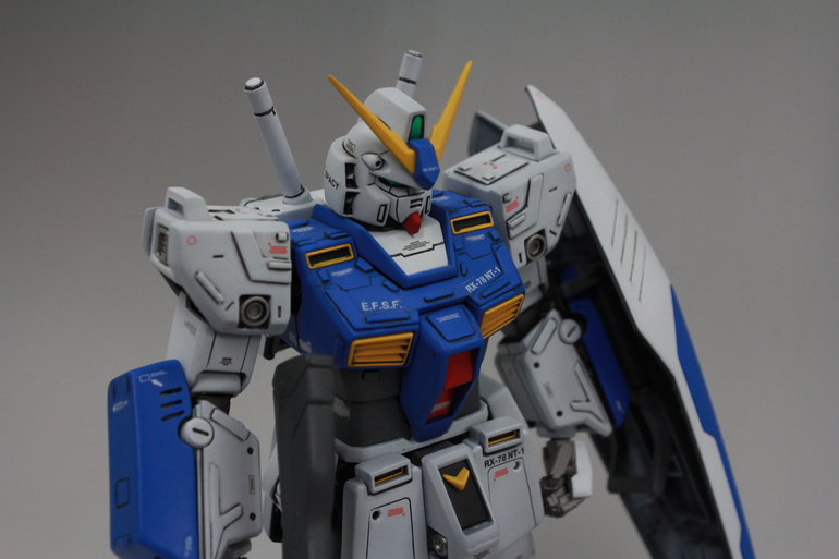 GUNDAM GUY: MG 1/100 RX-78NT-1 Gundam Alex - Custom Build