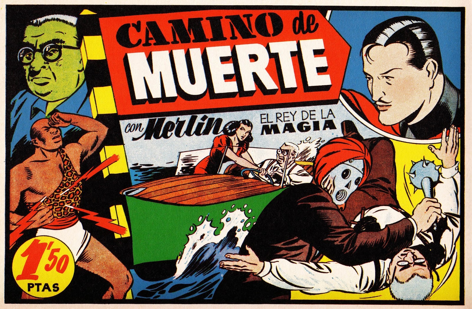 Aquellos inolvidables tebeos...: MERLÍN, EL MAGO MODERNO 01- 45 ...