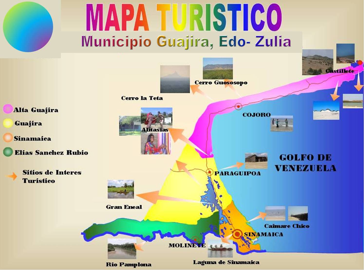 Guajira Venezolana: Mapas
