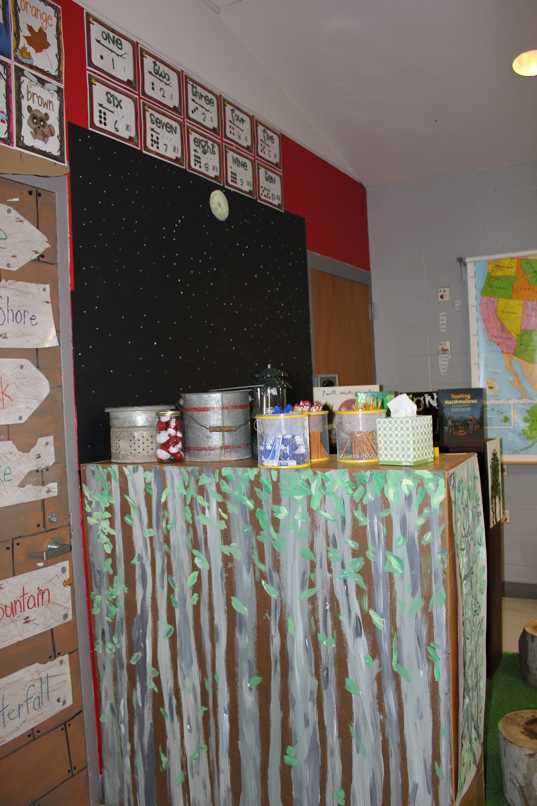 The Kinder Monster: Mr. Howse's Camping Classroom Tour