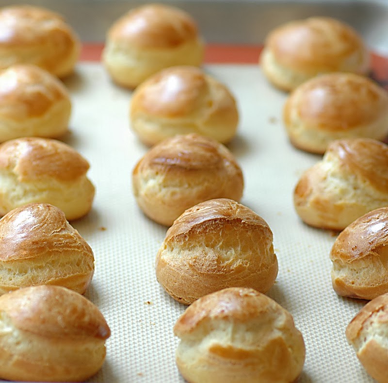 Savoring Time in the Kitchen: Profiteroles with Ice Cream and Chocolate ...