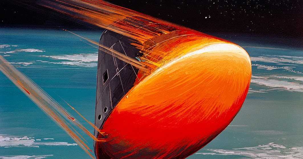 Apollo 7 Timeline: 1968/10/22: Rientro nell'atmosfera e "splashdown ...