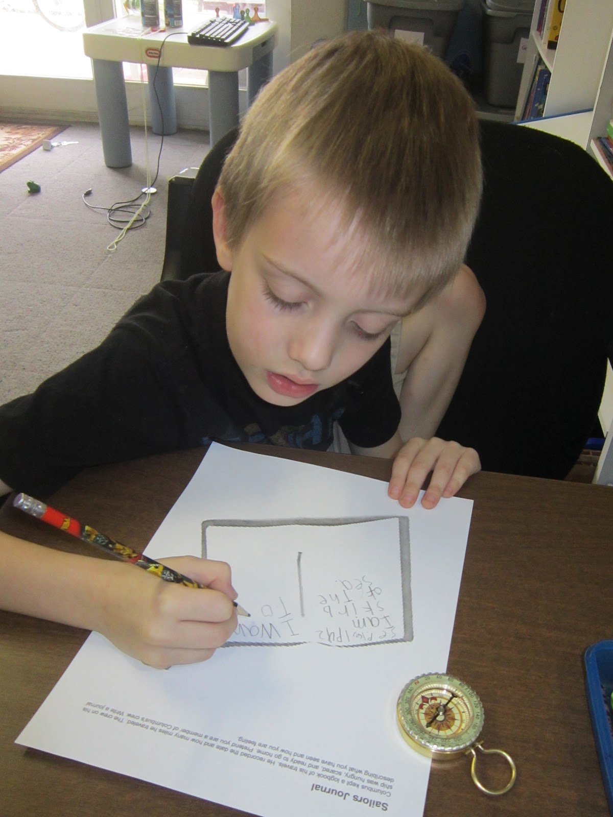 Learning With My Boys: Christopher Columbus Day 3