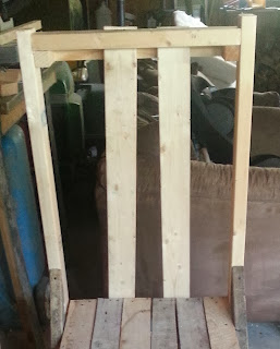 Edgington Farm: Pallet Goat Stand