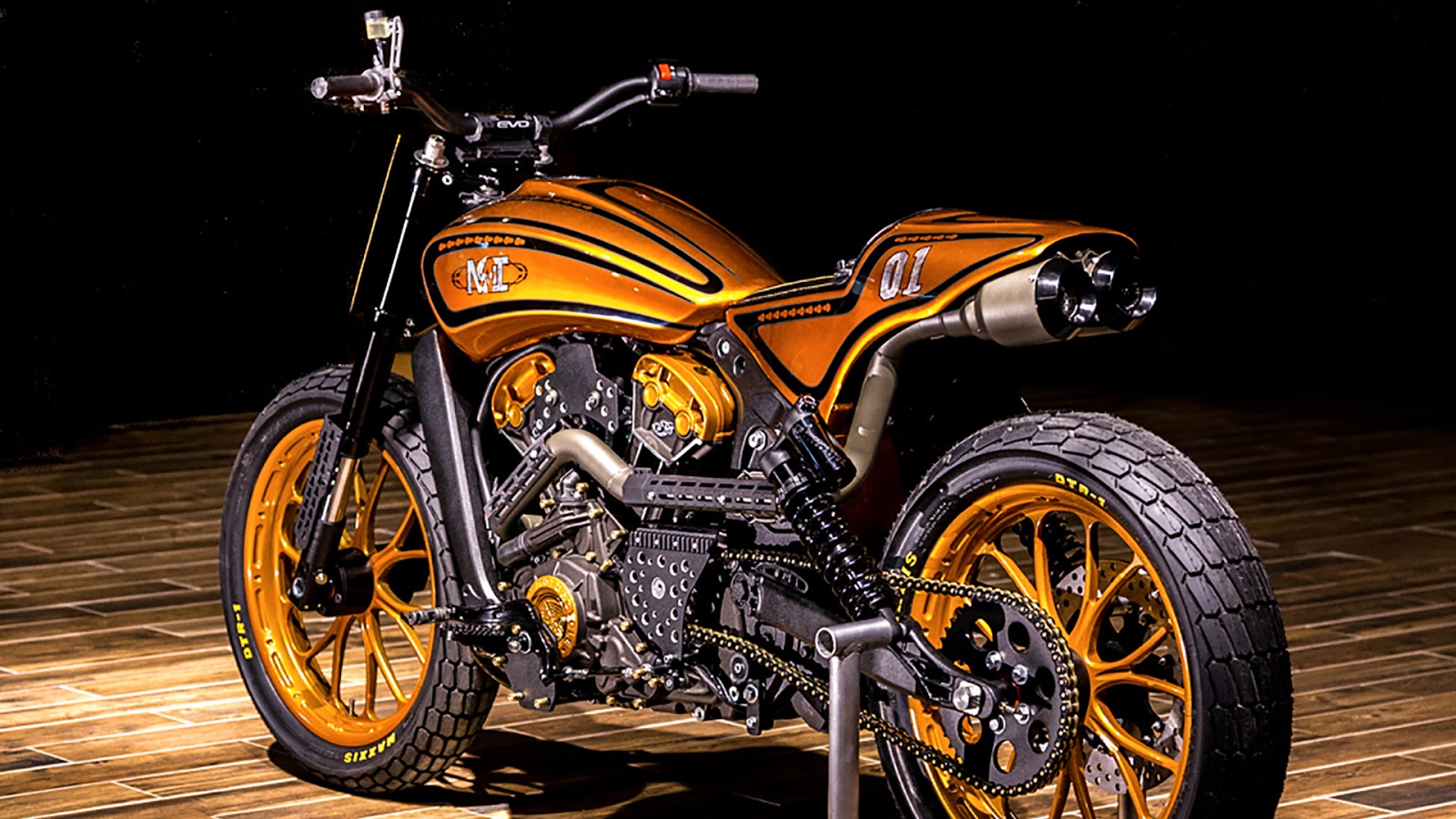 Racing Cafè: Indian Scout Midwest Urban Dirt Tracker