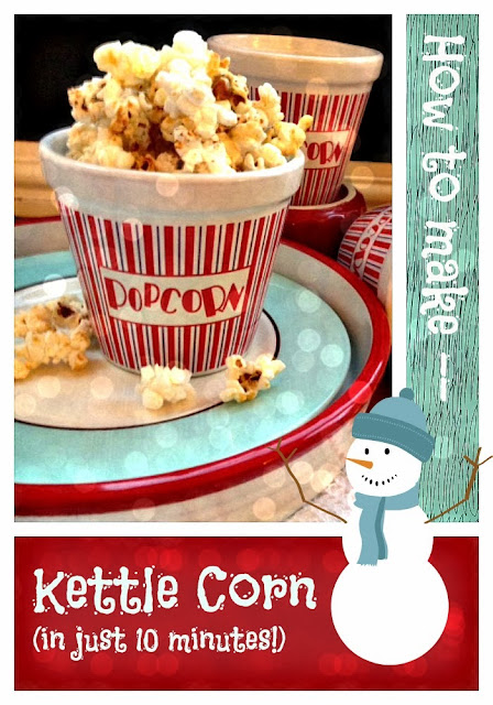 How to make old-fashioned KETTLE CORN for that holiday family night ...