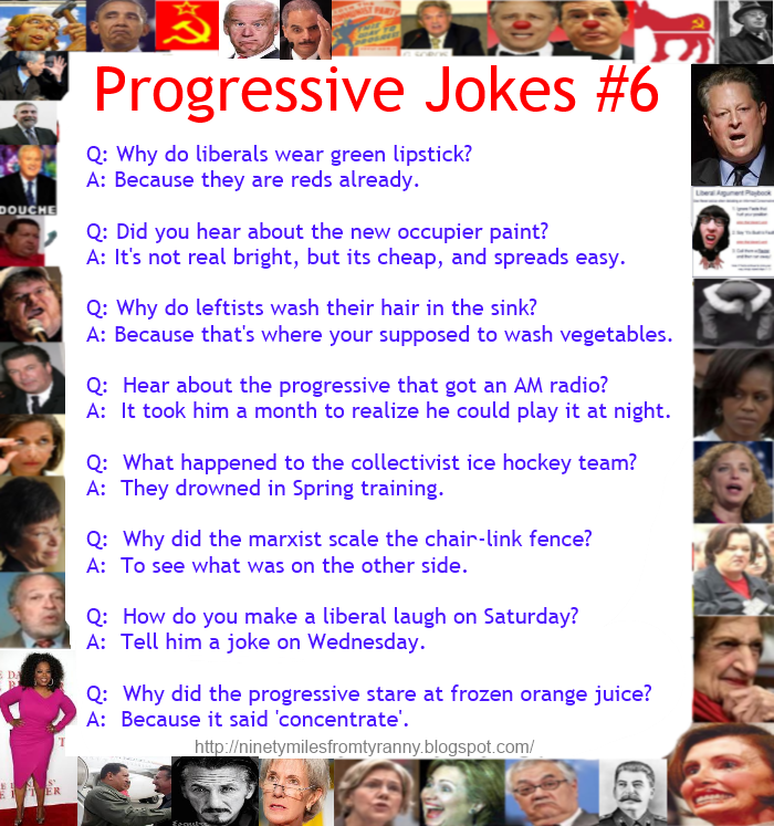 90 Miles From Tyranny : Progressive Jokes #6