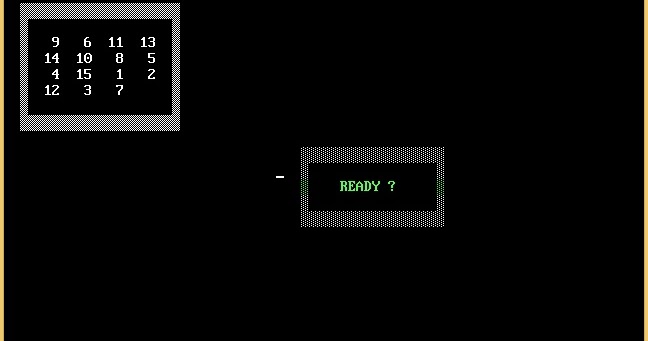 Let Us C 15 Puzzle Game In C Program