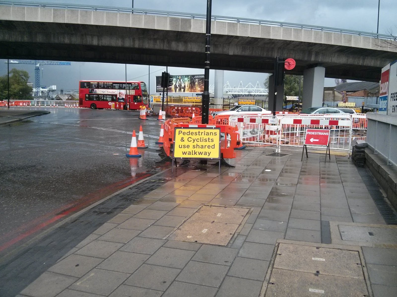 Hackney cyclist: Bow roundabout Cycle Superhighway 2 update