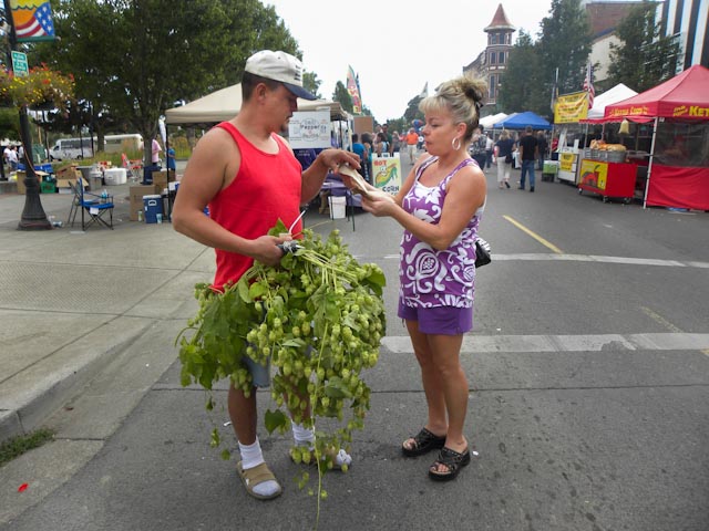"Hop Festival" in the town of Independence, Oregon- Phil Decker