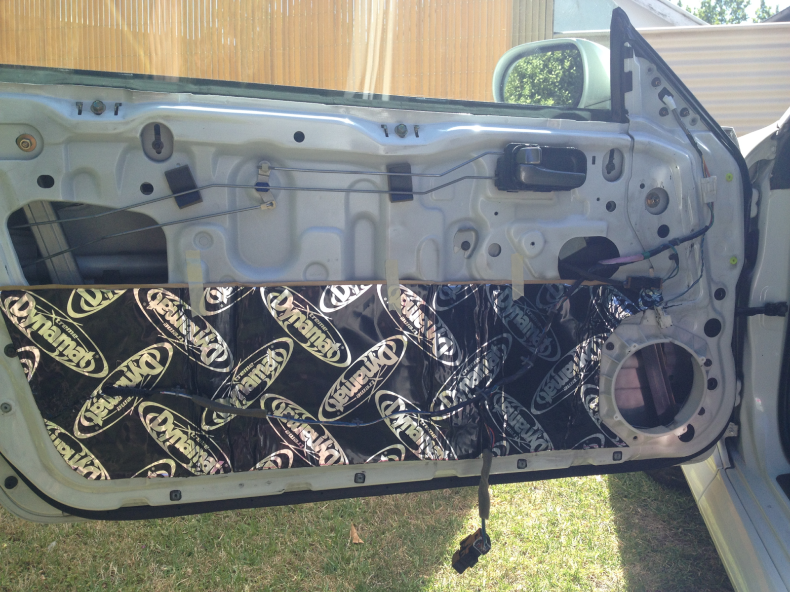 S15 Silvia Mods: Dynamat Install and Removal and Installation of Door Trim